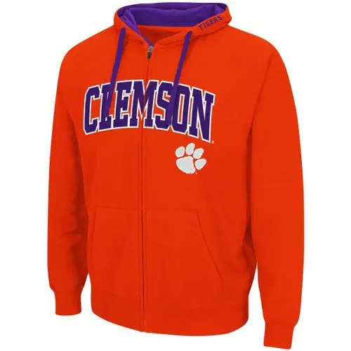 COLOSSEUM Clemson Tigers Full-zip Hoodie