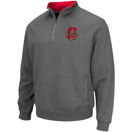 COLOSSEUM Cornell Big Red Tortugas Logo Quarter-zip Pullover Jacket