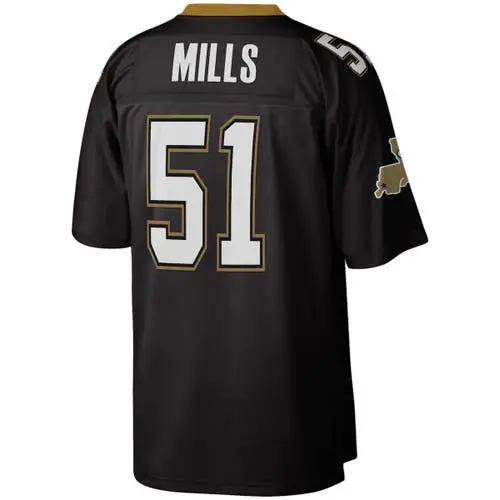 Mitchell & Ness Sam Mills New Orleans Saints Legacy Replica Jersey