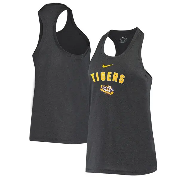 Nike Lsu Tigers Arch & Logo Classic Performance Tank Top