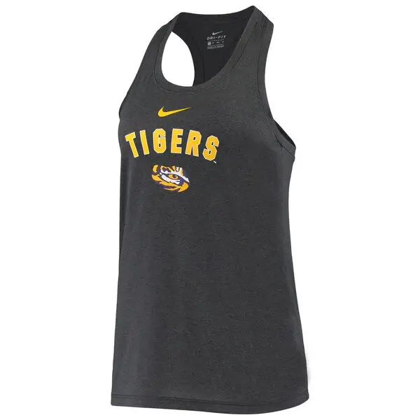 Nike Lsu Tigers Arch & Logo Classic Performance Tank Top