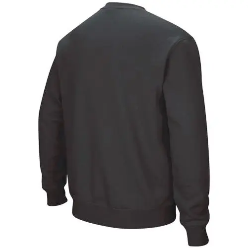 COLOSSEUM Clemson Tigers Arch & Logo Crew Neck Sweatshirt
