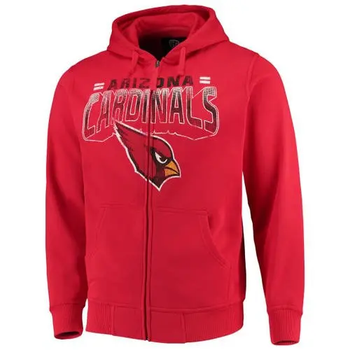 G-III SPORTS BY CARL BANKS Arizona Cardinals Perfect Season Full-zip Hoodie - Cardinal