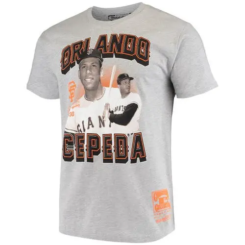 Mitchell & Ness Orlando Cepeda San Francisco Giants Name & Number T-shirt