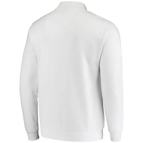 COLOSSEUM Northwestern Wildcats Tortugas Logo Quarter-zip Jacket - White