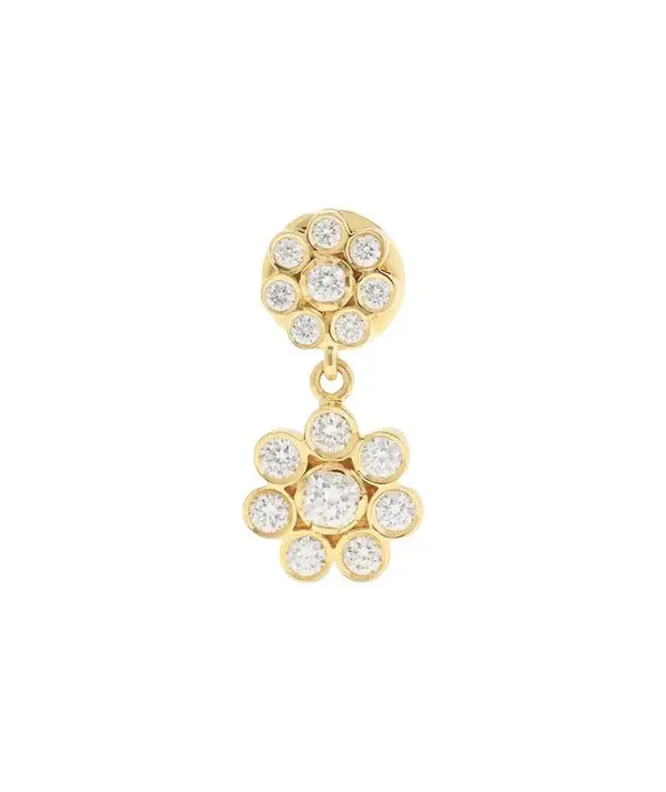 Sophie Bille Brahe Bellis Deux Diamond Earring - Gold
