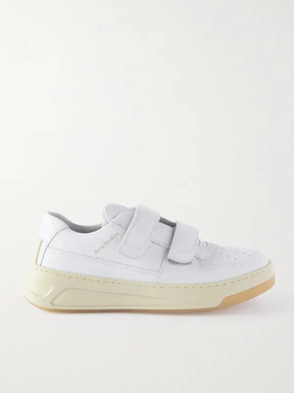 Acne Studios Leather Sneakers - White