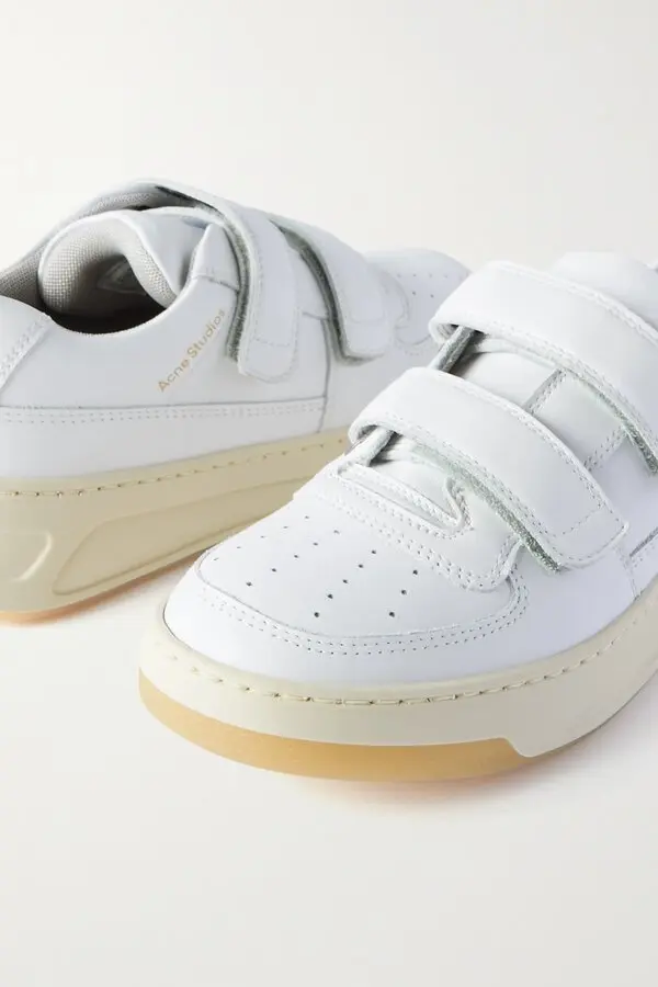 Acne Studios Leather Sneakers - White
