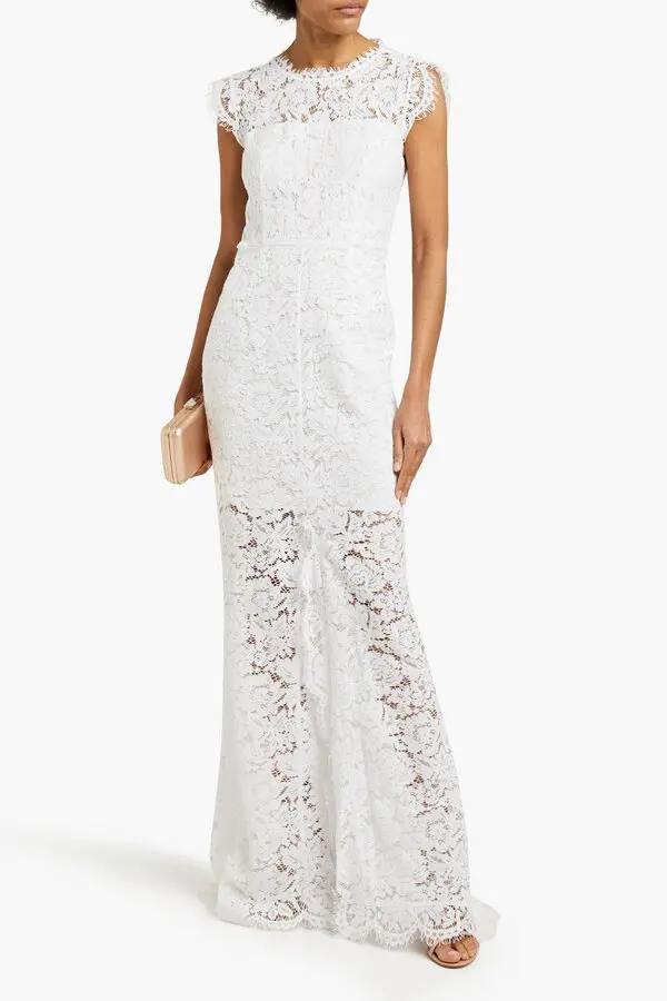 chinese dress ladies Zecca Lace Maxi Dress