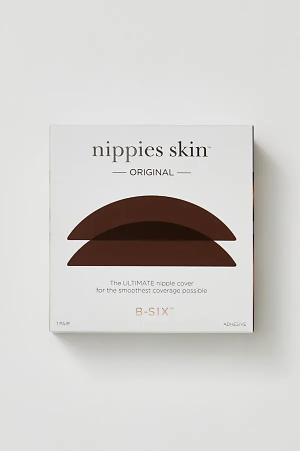 B-SIX Nippies Skin Adhesives - Espresso