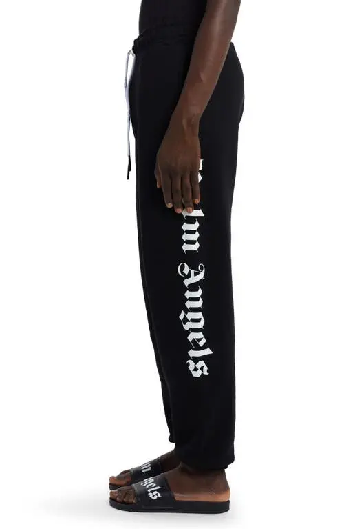 Palm Angels Side Logo Cotton Joggers