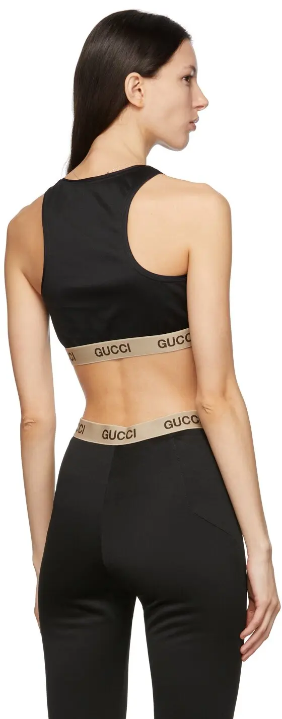 Gucci Black The North Face Edition Sports Bra 1082 Black