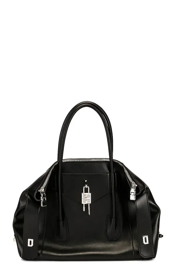 Givenchy Antigona Lock Soft Bag - Black