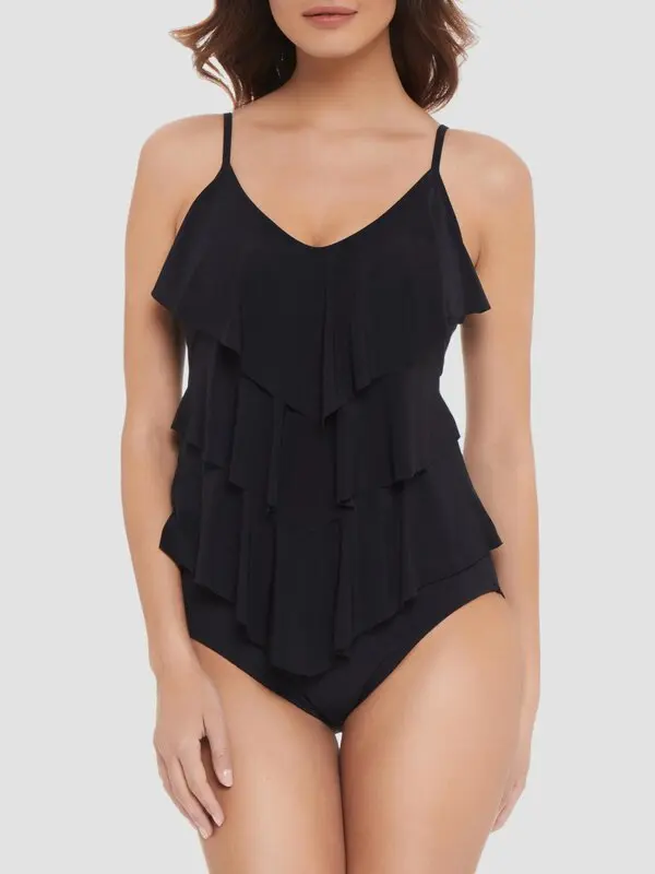 Magicsuit Rita Tankini Top - Black