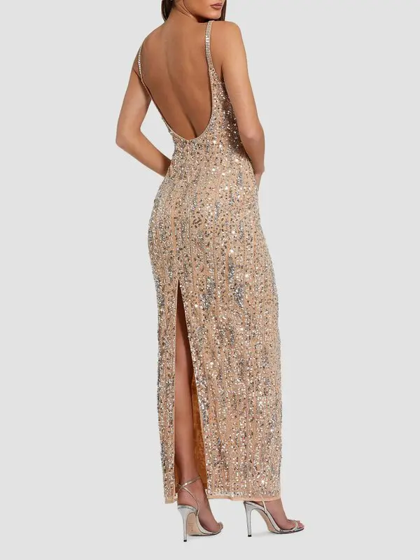 Mac Duggal Beaded Gown