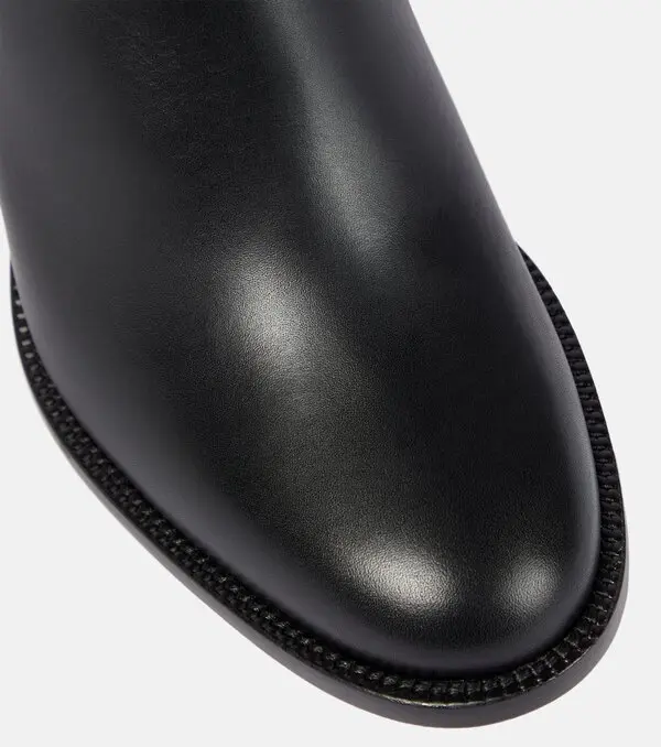 CHRISTIAN LOUBOUTIN Adoxa 70 Leather Ankle Boots