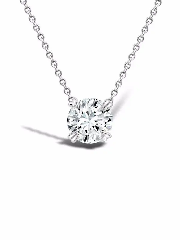PRAGNELL 18kt White Gold Windsor Diamond Pendant Necklace