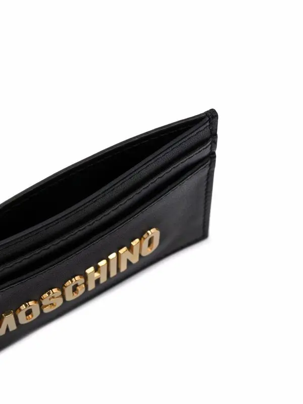 Moschino Logo-plaque Cardholder
