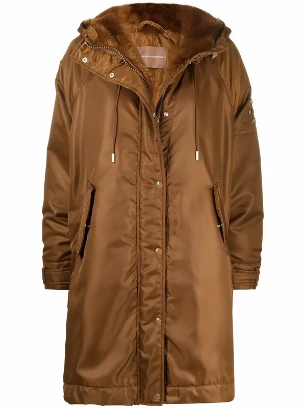 Ermanno Scervino Faux-fur Lined Hooded Parka