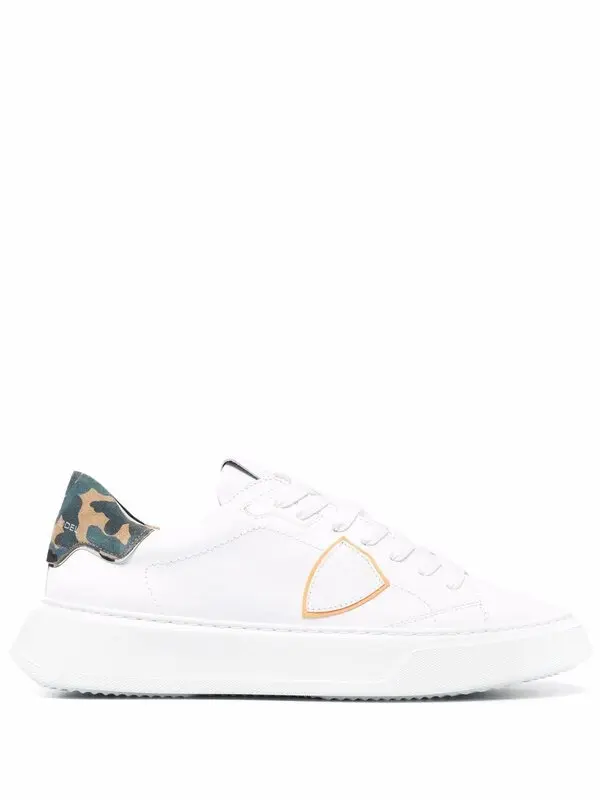 Philippe Model Temple Veau Camouflage Sneakers
