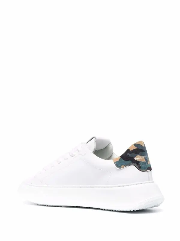 Philippe Model Temple Veau Camouflage Sneakers