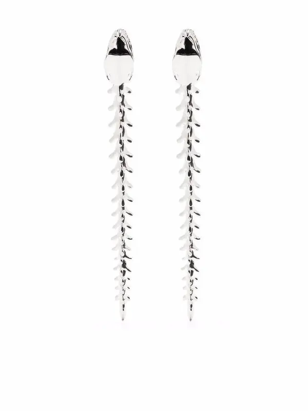 SHAUN LEANE Serpent Trace Drop Earrings