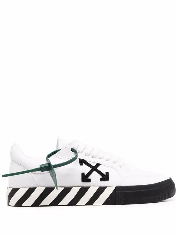 Off-White Vulcanized Low-top Sneakers - White
