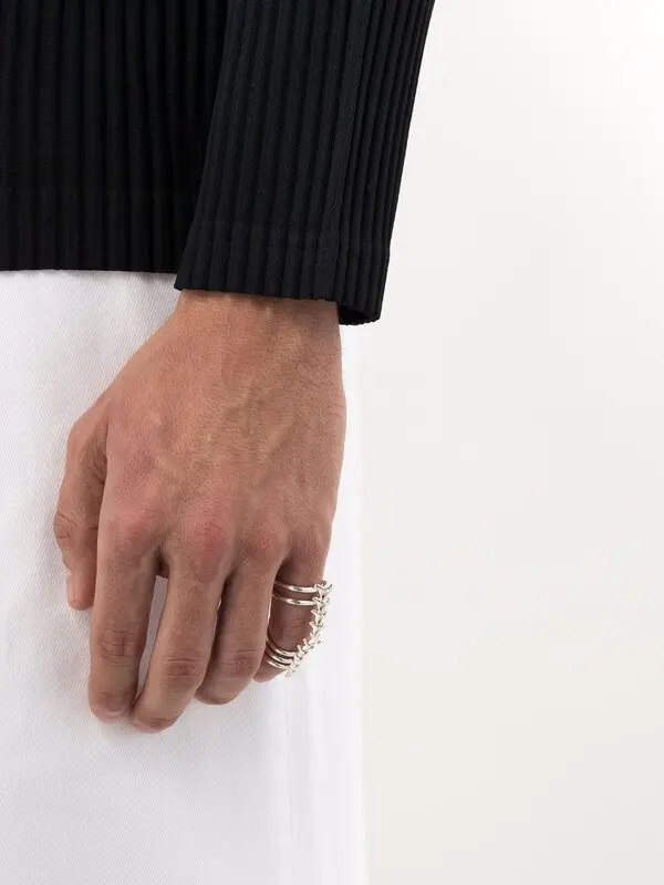 SHAUN LEANE Serpent Trace Long Finger Ring