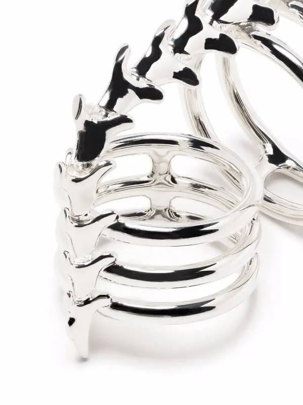 SHAUN LEANE Serpent Trace Long Finger Ring