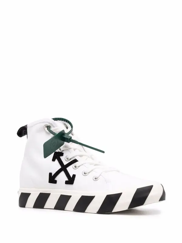 Off-White Vulcanized Mid-top Sneakers