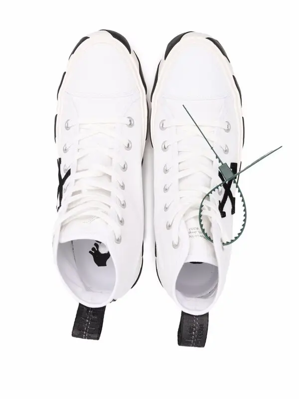Off-White Vulcanized Mid-top Sneakers