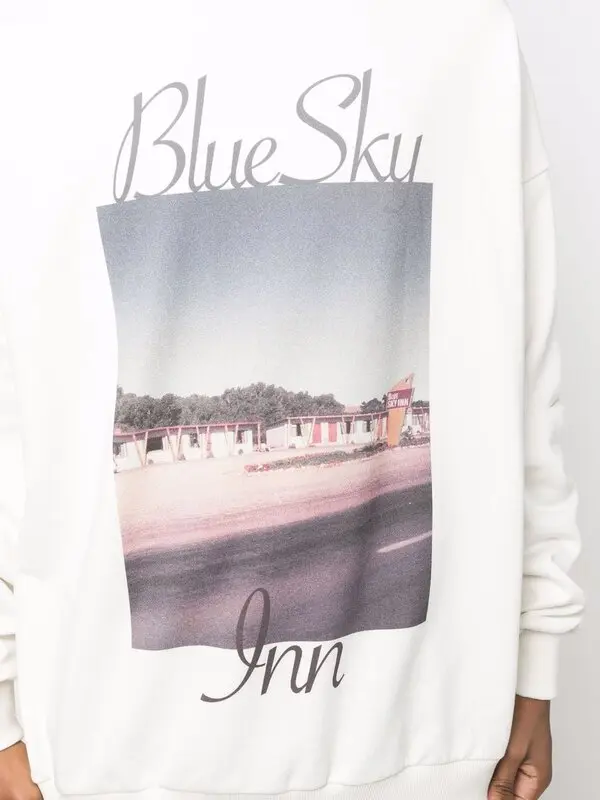 BLUE SKY INN Logo Print Sweatshirt