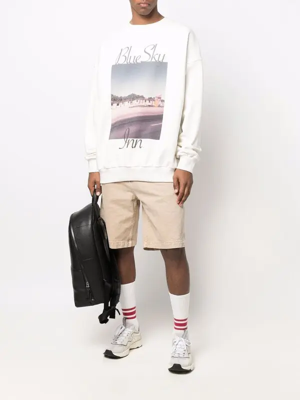 BLUE SKY INN Graphic Print Sweatshirt