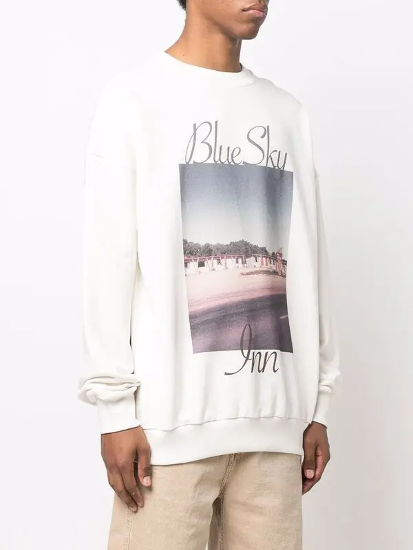 BLUE SKY INN Graphic Print Sweatshirt
