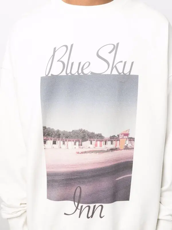 BLUE SKY INN Graphic Print Sweatshirt