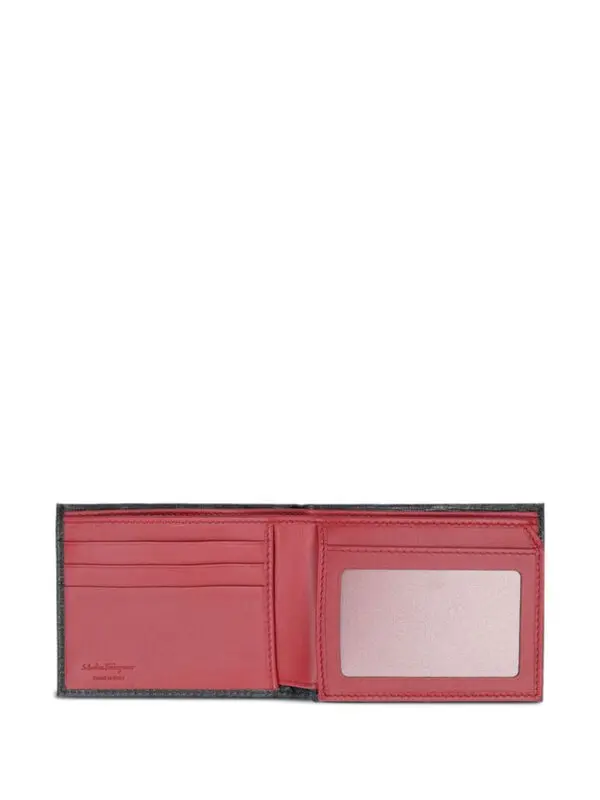 FERRAGAMO Gancini Bifold Wallet - Black