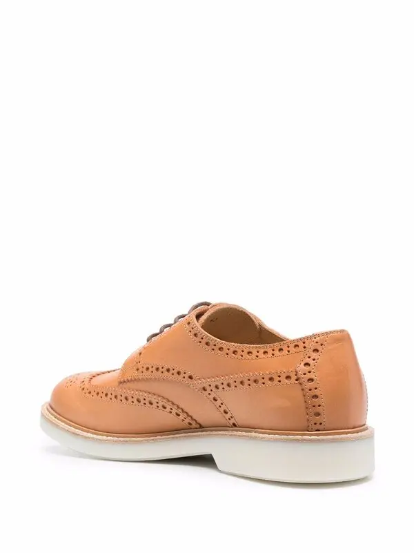 Brunello Cucinelli Brogue-detailed Derby Shoes