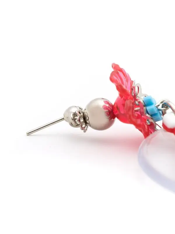 AMIR SLAMA Christmas Motif Asymmetric Earrings