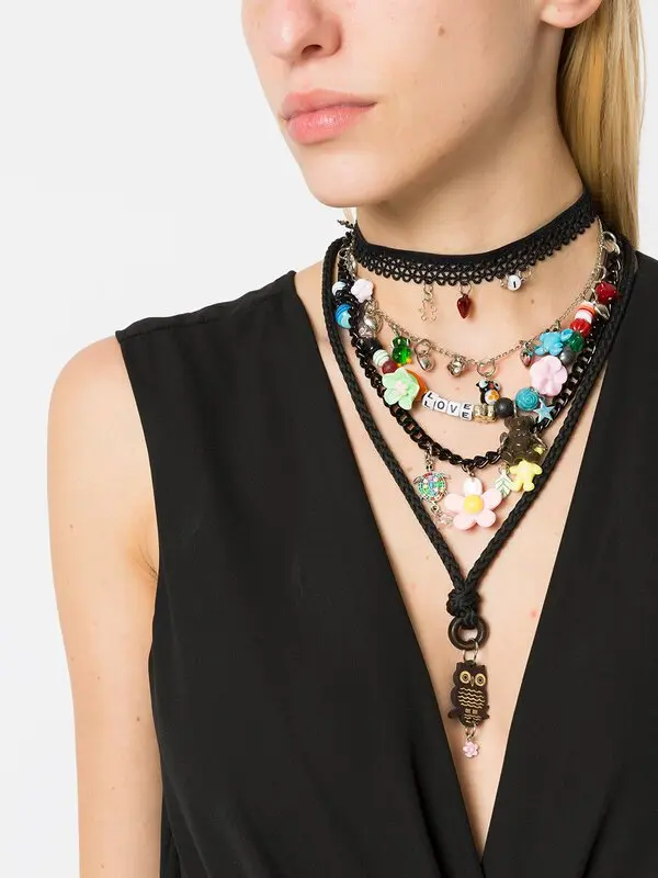 AMIR SLAMA Charm Necklace