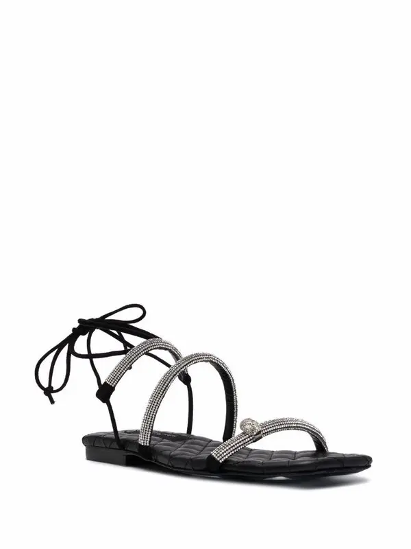 Philipp Plein Maltese Crystal Sandals