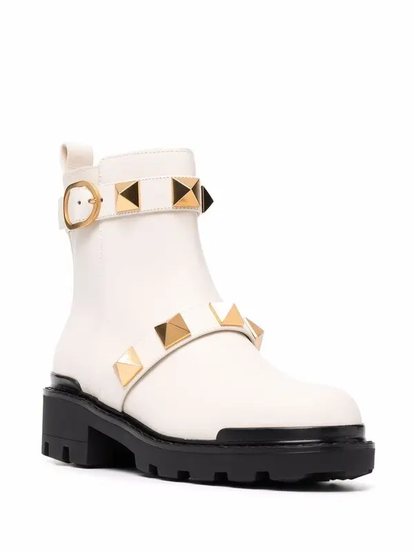 Valentino Garavani Roman Stud 40mm Combat Boots