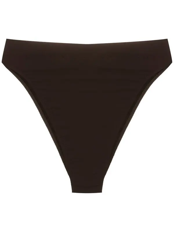 CLUBE BOSSA Vanity High-waisted Bikini Briefs - Black