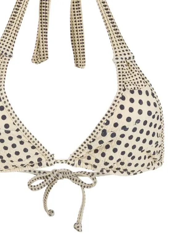 AMIR SLAMA Polka-dot Print Bikini
