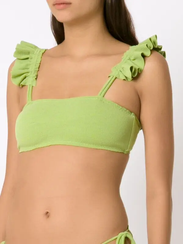 CLUBE BOSSA Zarbo Bikini Top - Green