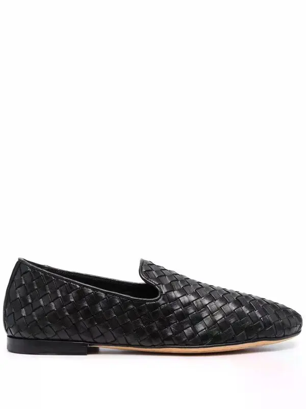 Officine Creative Airto 3 Leather Loafers - Black
