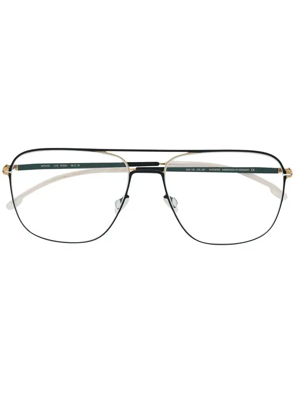 Mykita Steen Square-frame Eyeglasses - Black