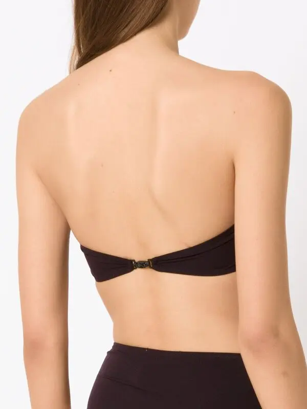 CLUBE BOSSA Zarbo Bandeau Top - Black