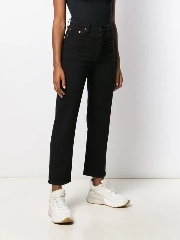 LEVI'S Ribcage Straight-leg Jeans