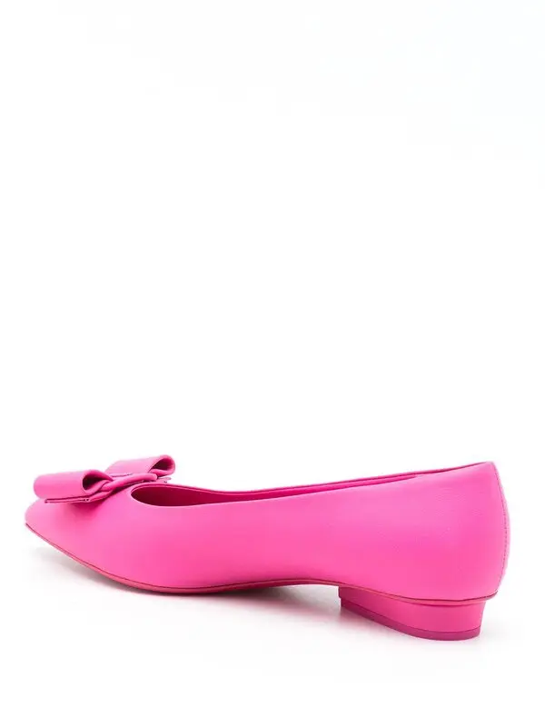 FERRAGAMO Viva Bow-detail Ballerina Shoes