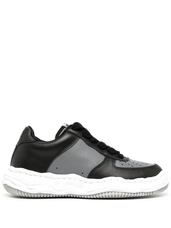 Mihara Yasuhiro Wayne Chunky Sneakers - Black